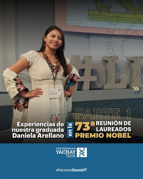🇪🇨 Daniela Arellano Hace Universidad Yachay Tech
