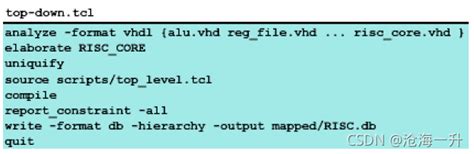 Design Compiler指南——后综合过程bottom Up Budget Csdn博客