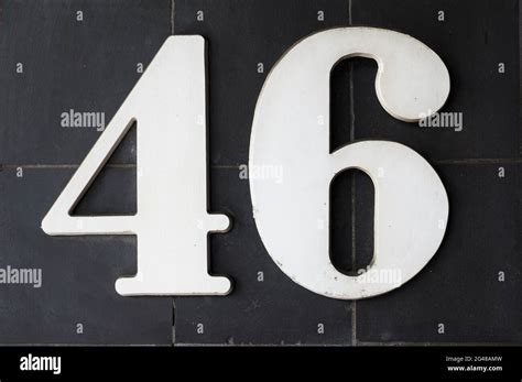 Nummer 46 Stockfotos und -bilder Kaufen - Alamy