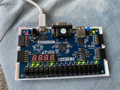 RISC V On A Basys FPGA Development Board Ra