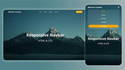 Building A Responsive Navbar Using Html And Css Step By Step Tutorial