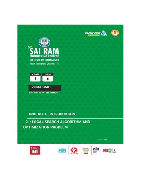 21 Local Search Algorithm And Optimization Probelm Pdf Applied Mathematics Algorithms