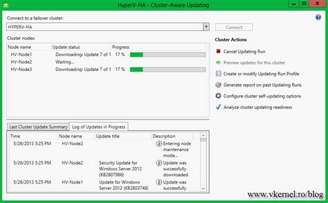 Configuring Cluster Aware Updating In Server 2012 Adrian Costeas Blog