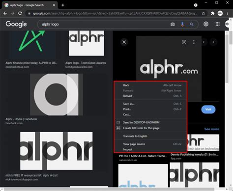 How To Save Images On A Webpage When Right Click Is Disabled