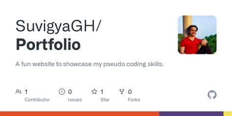 Github Suvigyagh Portfolio A Fun Website To Showcase My Pseudo Coding Skills