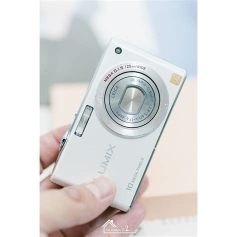 กล้องดิจิตอล Lumix วินเทจ ยุค 90สไตล์ฟิล์ม เมนุไทย สวยคม เฉพาะตัวกล้อง ถ่ายวีดีโอได้ แถมสติกเก