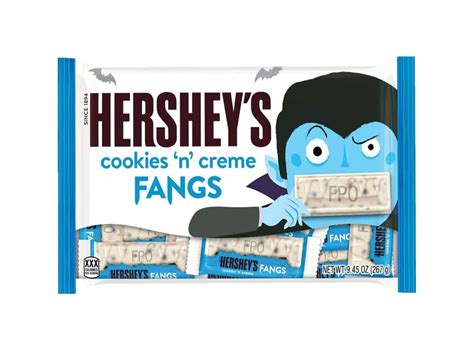 Hersheys Is Releasing A Cookies N Creme Fangs Chocolate Bar That Is