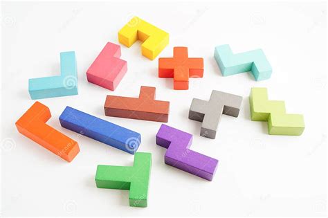 Logical Thinking And Problem Solving Problem Solution Creative Business Concept Wooden Puzzle