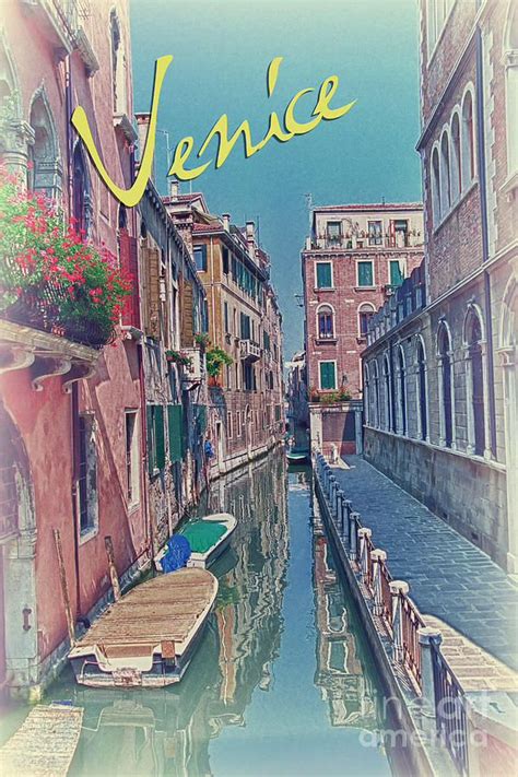 Venice Canal Poster Design