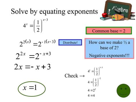 Solving Exponential Equations Ppt 3 Pptx