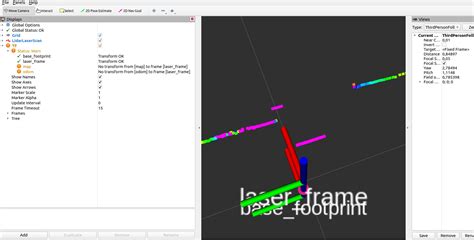 I Cant Make A Map With A Lidar Ros Rviz Lidar Gmapping Rros