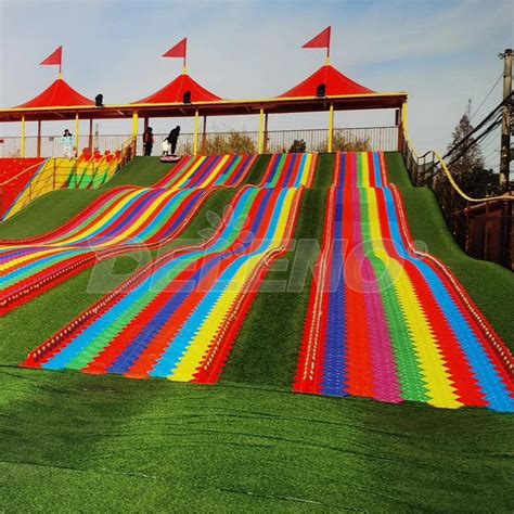 Rainbow Slide Indoor Playground Trampoline Park Park Equipments