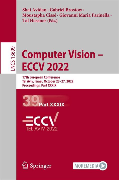 computer vision ¿ eccv 2022 buch jpc