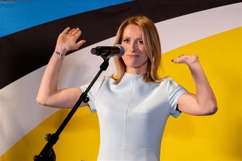 Estonias Kaja Kallas Secures Government Coalition Agreement Politico