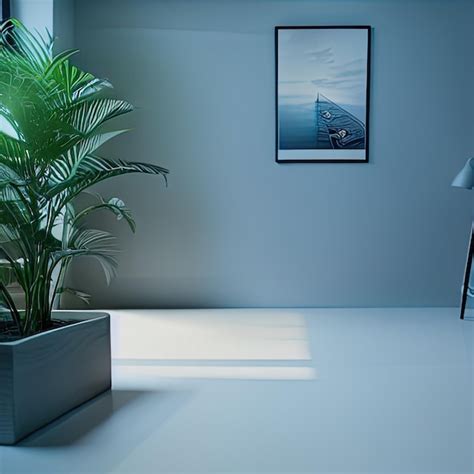 Premium Photo 3d Ai Render Room Product View