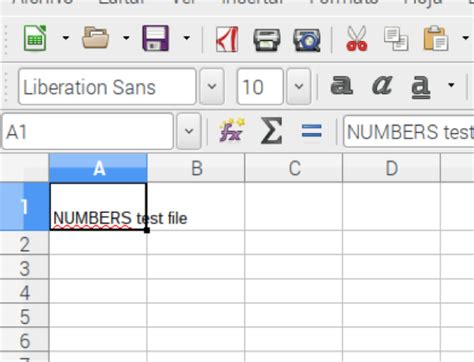 NUMBERS File Capabilities