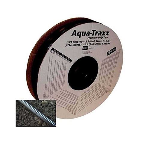 Cinta De Riego Por Goteo 16mm 125 Metros Goteros 116 Litros Cada 30