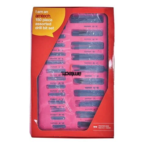 150 Piece Assorted Drill Bit Set 🚂