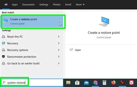How To Use System Restore In Windows Tom S Guide