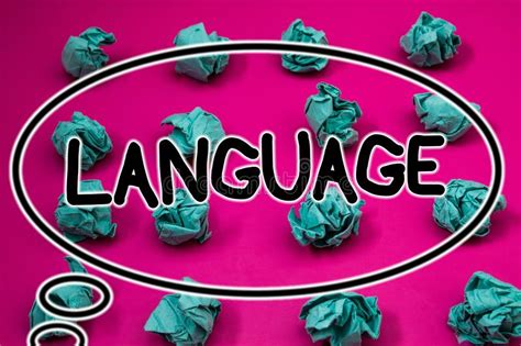 Word Writing Text Language Business Concept For Method Of Human Communication Spoken Written