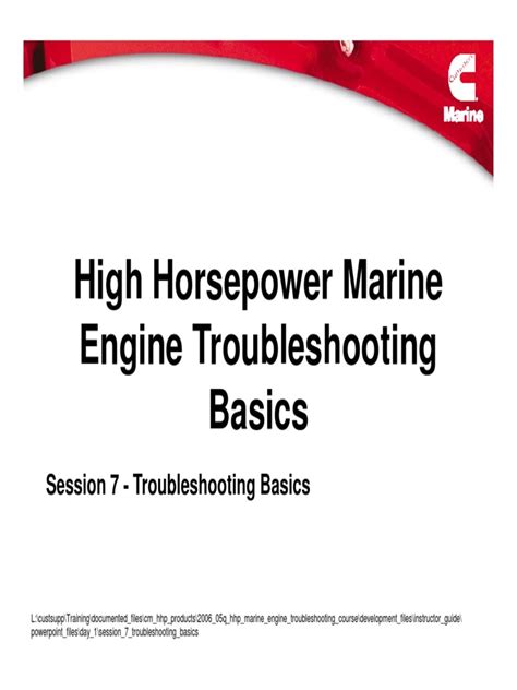 Session 7 Troubleshooting Basics Compatibility Mode Pdf Turbocharger Internal Combustion