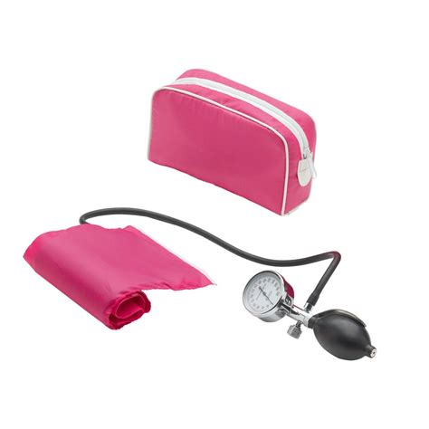 Sapphire Aneroid Sphygmomanometer Pink Cuff Palm Head Medisave Uk