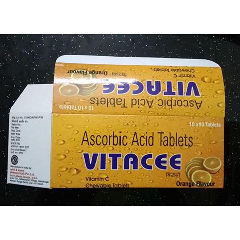 Ascorbic Acid Tablets Storage Instructions Cool And Dry Place At Best Price In Hyderabad