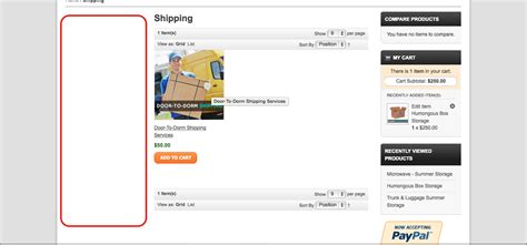 Magento 1 7 Left Column Sidebar Not Showing Up On Shop Pages Magento Stack Exchange