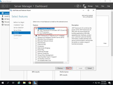 How To Enable NET Framework 3 5 On Windows Server FIRSTBYTE VDS VPS Cloud Hosting ISP
