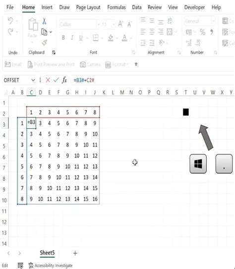 Chessboard In Excel Using Sequence Function Youtube