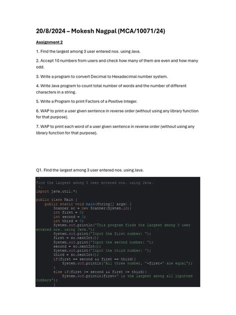 Java Program Pdf Numbers Teaching Methods And Materials