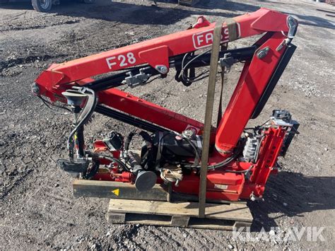 Kran Fassi F28 Håbo Klaravik Auktioner