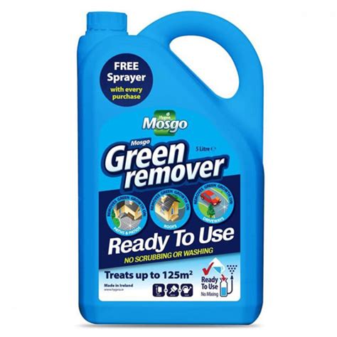 Mosgo Green Remover Ready To Use 5 Litre Md O Shea And Sons