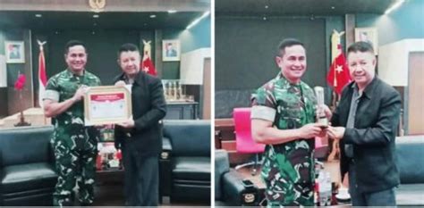 Danjen Kopassus Iwan Setiawan Dianugerahi Penghargaan Tokoh Inspiratif Bela Negara Sorot News