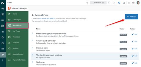 How To Create Automations Growthdot