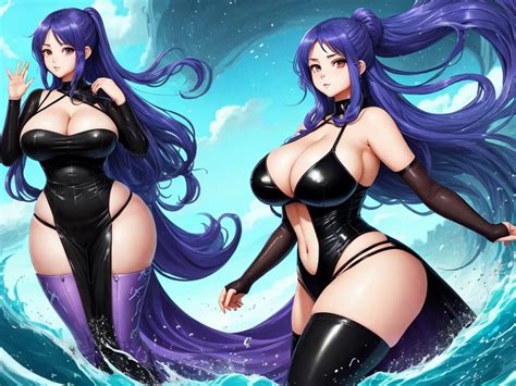 High Resolution Images Beautiful Curvy With Huge Breast Wet