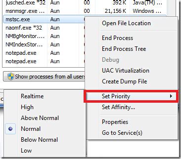 How To Set Process Priority And Process Affinity On Windows Super User