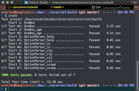 Testing Vorocrust Meshing Vorocrust