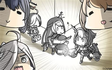 Hamu Koutarou Asashimo Kancolle Fusou Kancolle Mutsu Kancolle Type 91 Armor Piercing