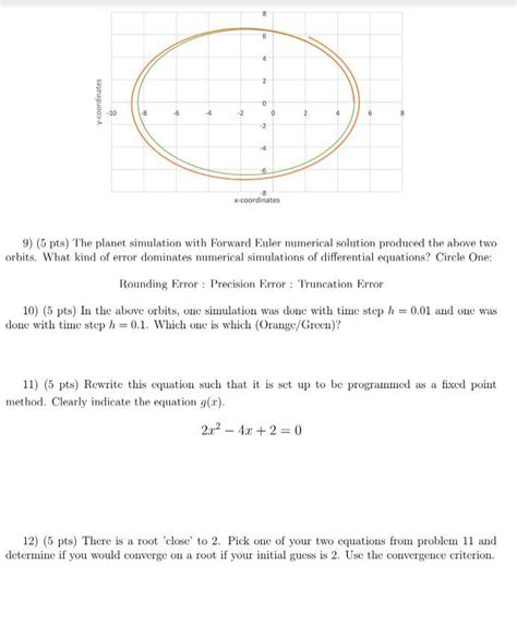 Solved Y Coordinates O De Chegg Com