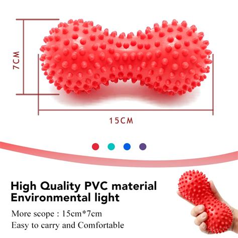 Peanut Massage Ball Spiky Trigger Point Relief Mus Vicedeal