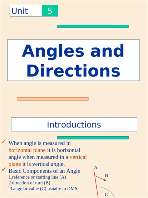 Understanding Horizontal And Vertical Angles Pdf Angle Euclidean
