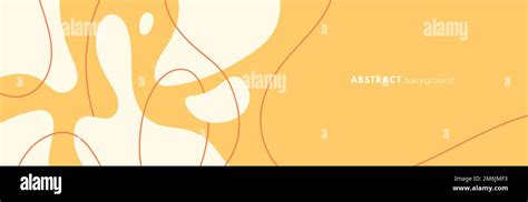 Spring Or Summer Background With Abstract Line And Dynamic Shapes Compositions Of Colored Spots