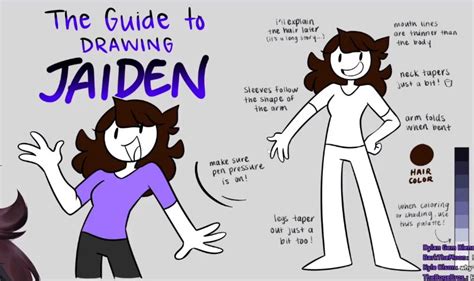 How To Draw Jaiden Animations Hair