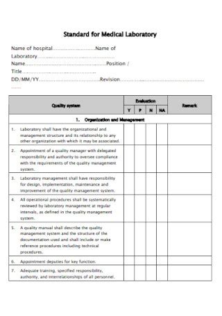 FREE Laboratory Audit Checklist Samples To Download