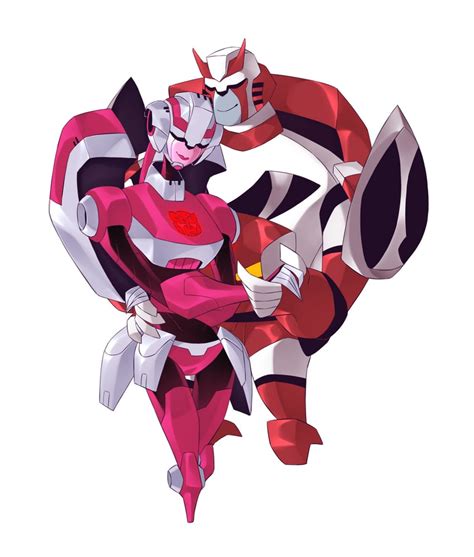 Arcee And Ratchet Transformers And 1 More Drawn By Mecha Vision