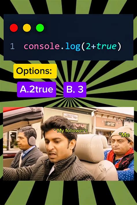 Output Comment Karo Javascript Javascriptquiz Javascriptcoding