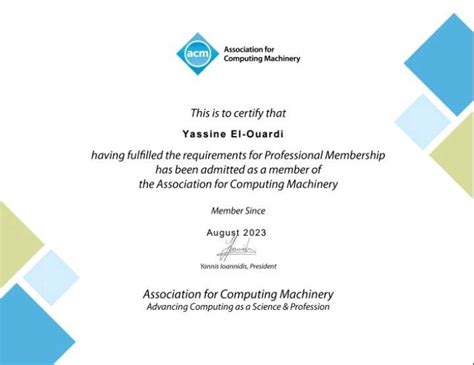 Yassine El Ouardi On Linkedin Datascience Research Acm