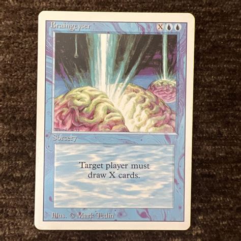 Mtg 3ed Braingeyser メルカリ