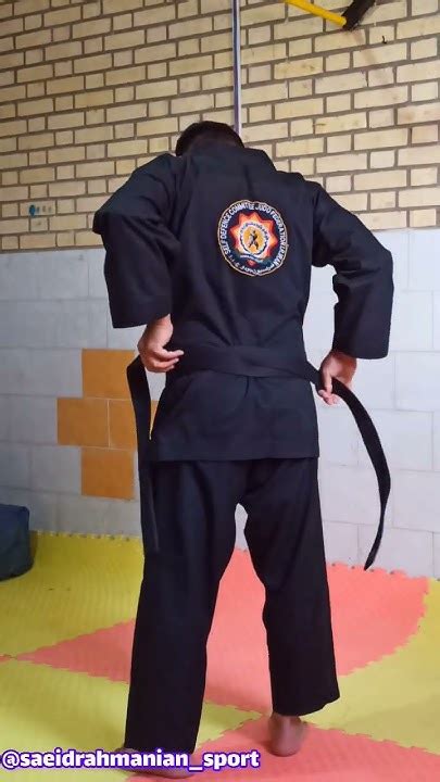 بستن کمربند لباس رزمی دفاعشخصی Police Selfdefense داراب هنرهای